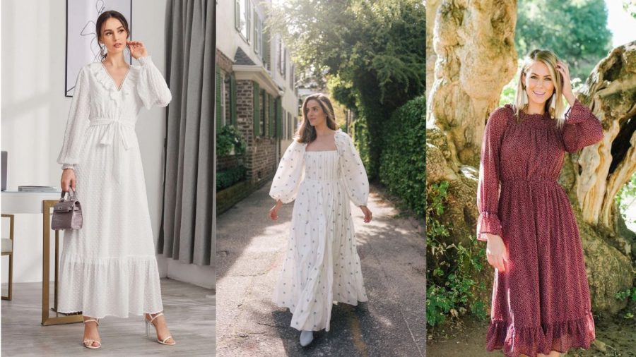 3 Rekomendasi Gaun Lengan Balon yang Bikin Looks Kamu Makin Manis ...